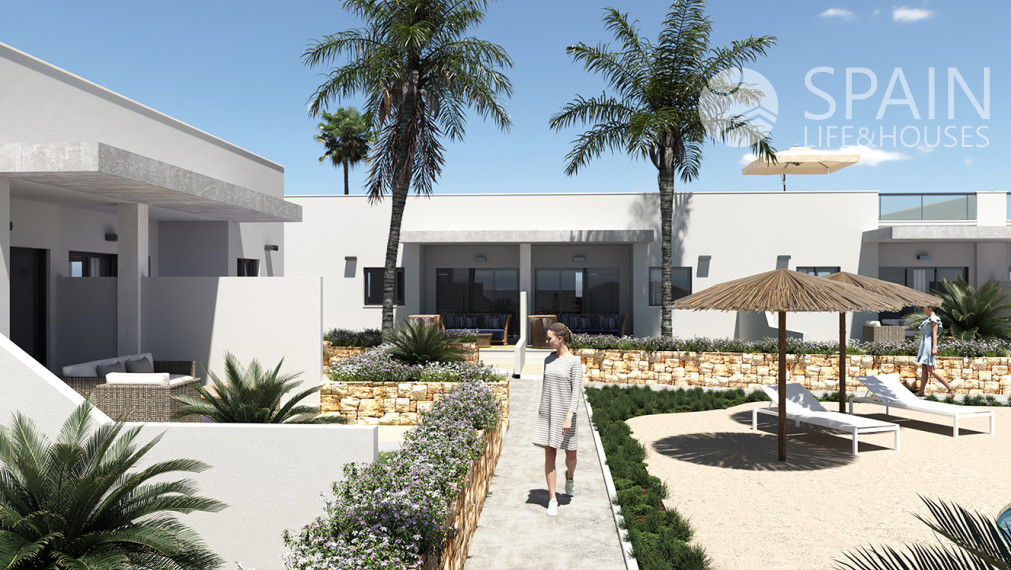 NOVOSTAVBA 800M od pláže!! Bungalovy s 2 - 3 spálňami v Denia časť El ...